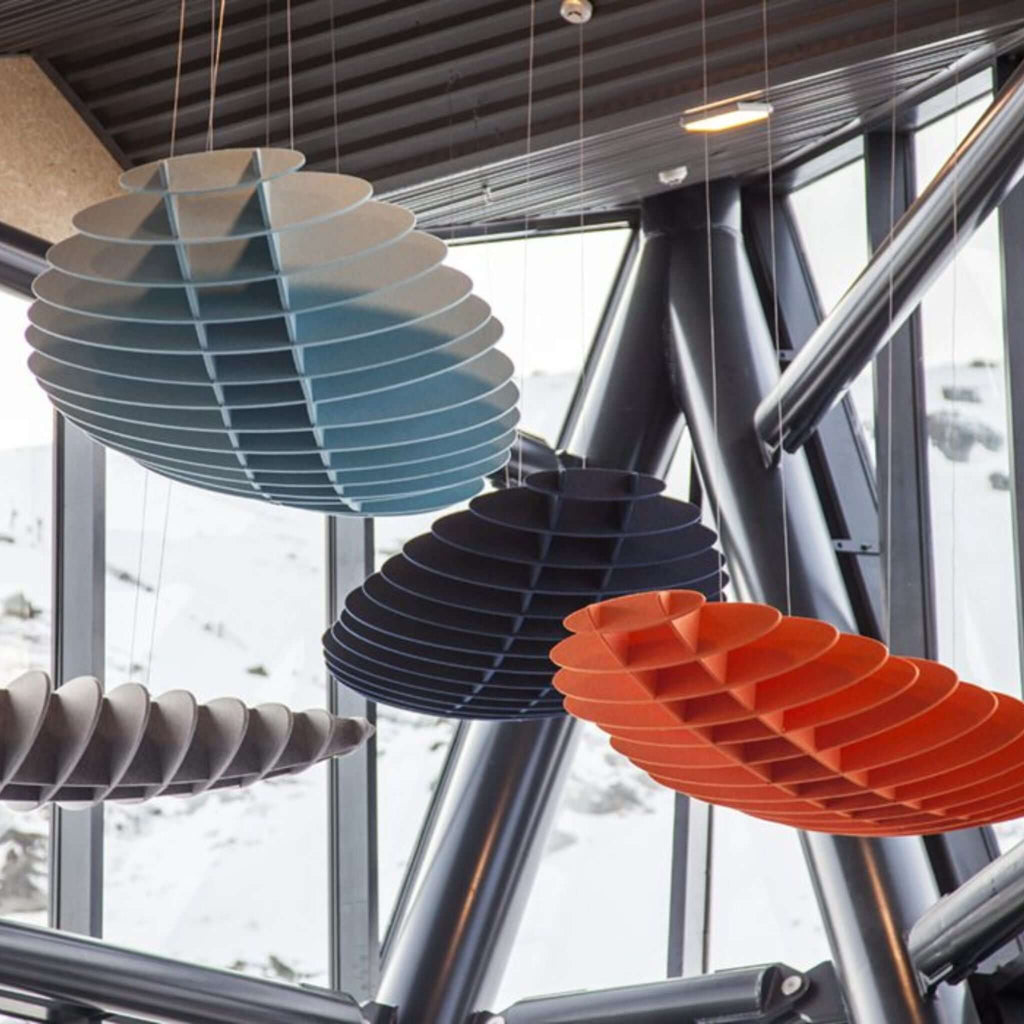Acoustic Fins & Rafts - Architectural Ceiling Baffles – Floors Plus